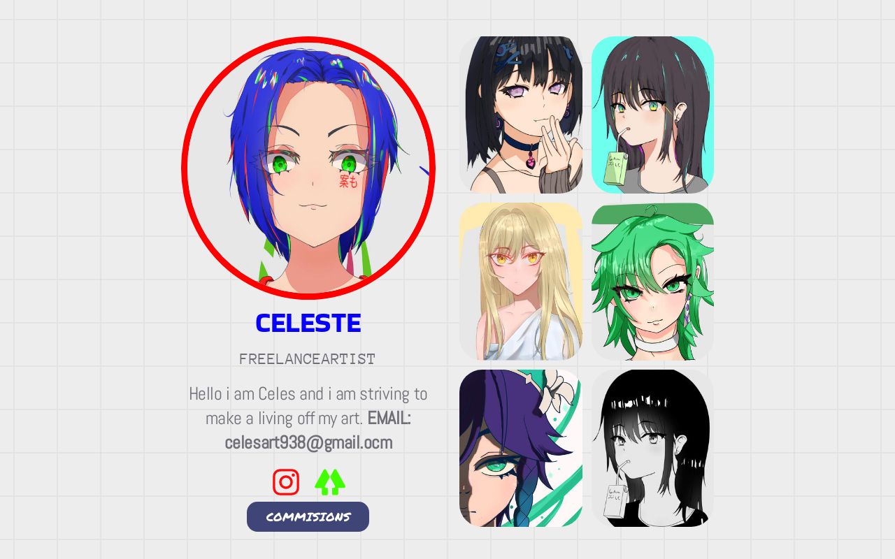 Celeste's Portfolio/Commision(info)